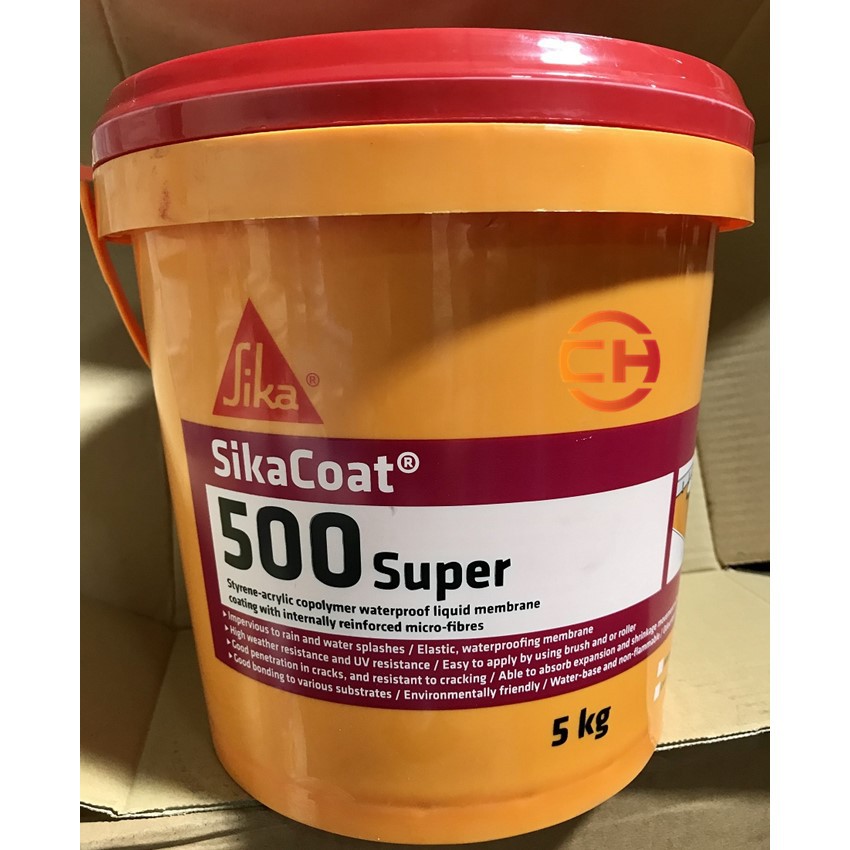 SikaCoat 500 Super - Waterproofing Sika 500 Super Styrene-Acrylic ...