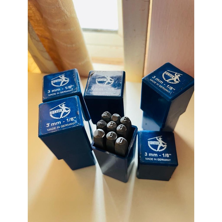 HUNTER Letter and Number Punches | Shopee Malaysia
