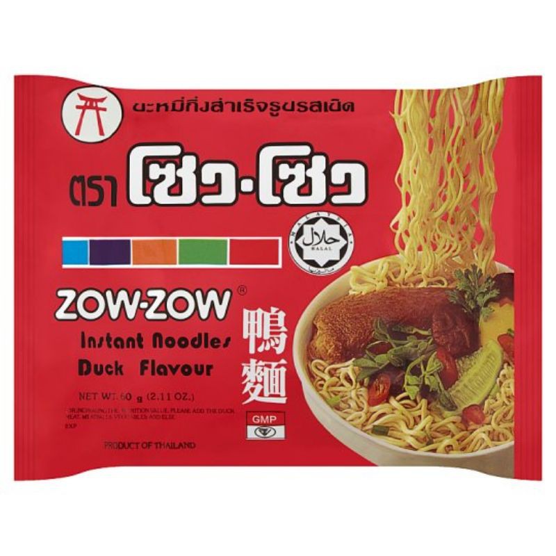Zow zow instant noodles duck Flavour 5x60g | Shopee Malaysia