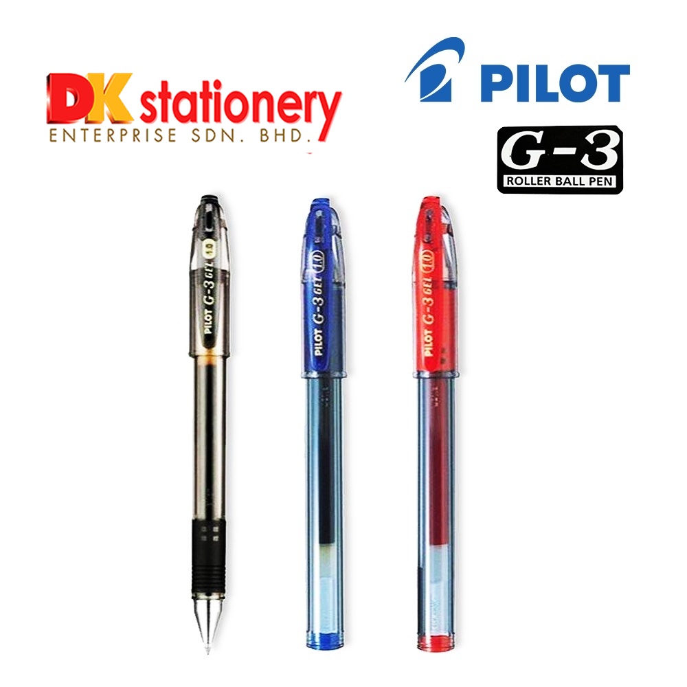 Pilot G-3 1.0mm Broad Gel Pen Super Smooth | Refill 1.0mm Black ...