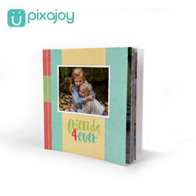 Pixajoy Photobook Mini Softcover 6" x 6" Photo Book, 36 pages | Shopee ...