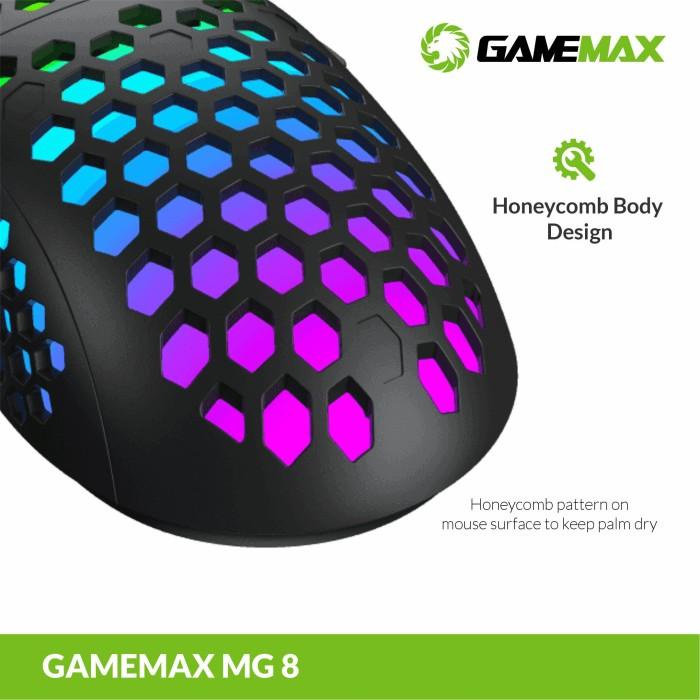 Gamemax MG8 Honeycomb RGB Gaming Mouse | Shopee Malaysia