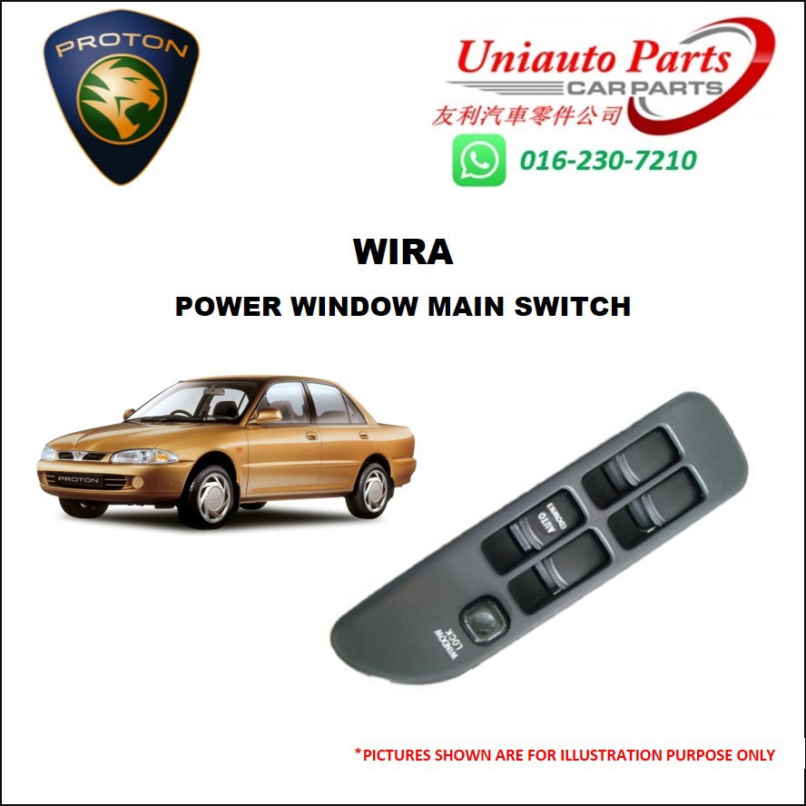 PROTON WIRA POWER WINDOW MAIN SWITCH | Shopee Malaysia