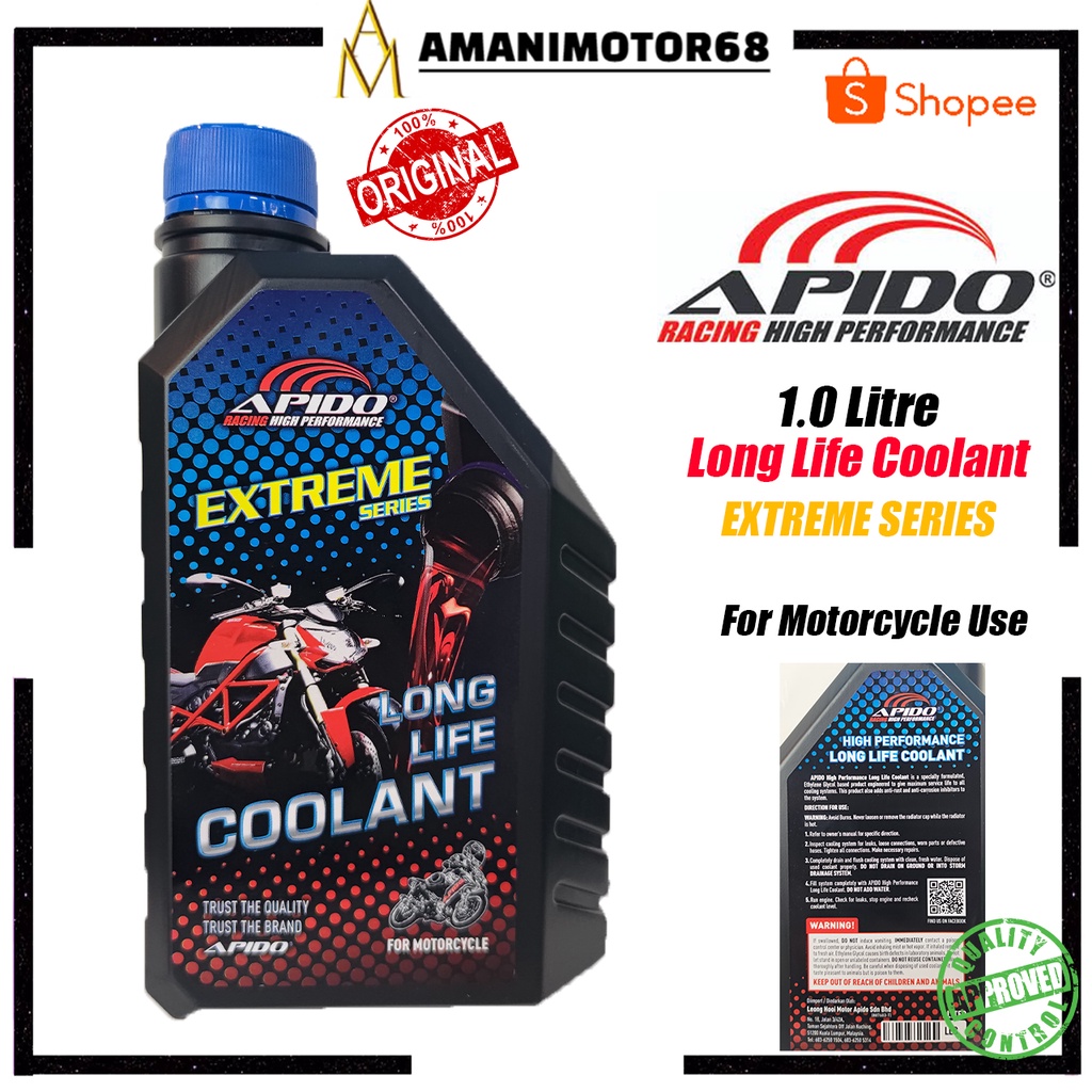 APIDO RACING HIGH PERFORMANCE EXTREME SERIES LONG LIFE COOLANT LIQUID ...