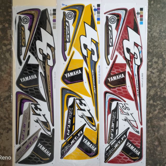 BODY STICKER EGO LC ( 2 ) | Shopee Malaysia