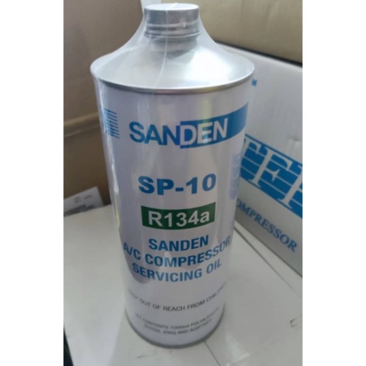 (100% ORIGINAL & NEW) SANDEN R134 R134A CAR AIRCOND SP-10 COMPRESSOR ...