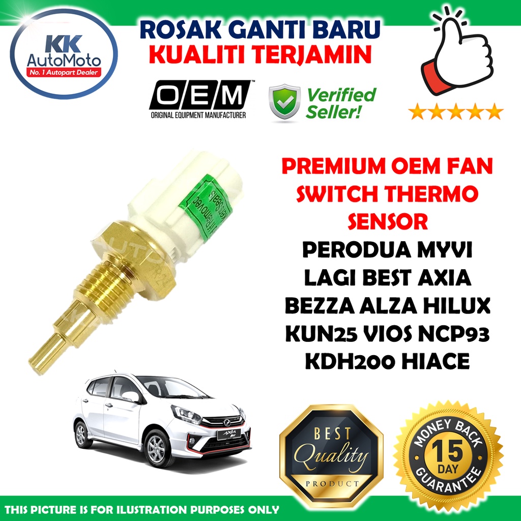 Perodua Myvi Lagi Best Axia Bezza Alza Hilux KUN25 NCP93 2P Premium OEM ...