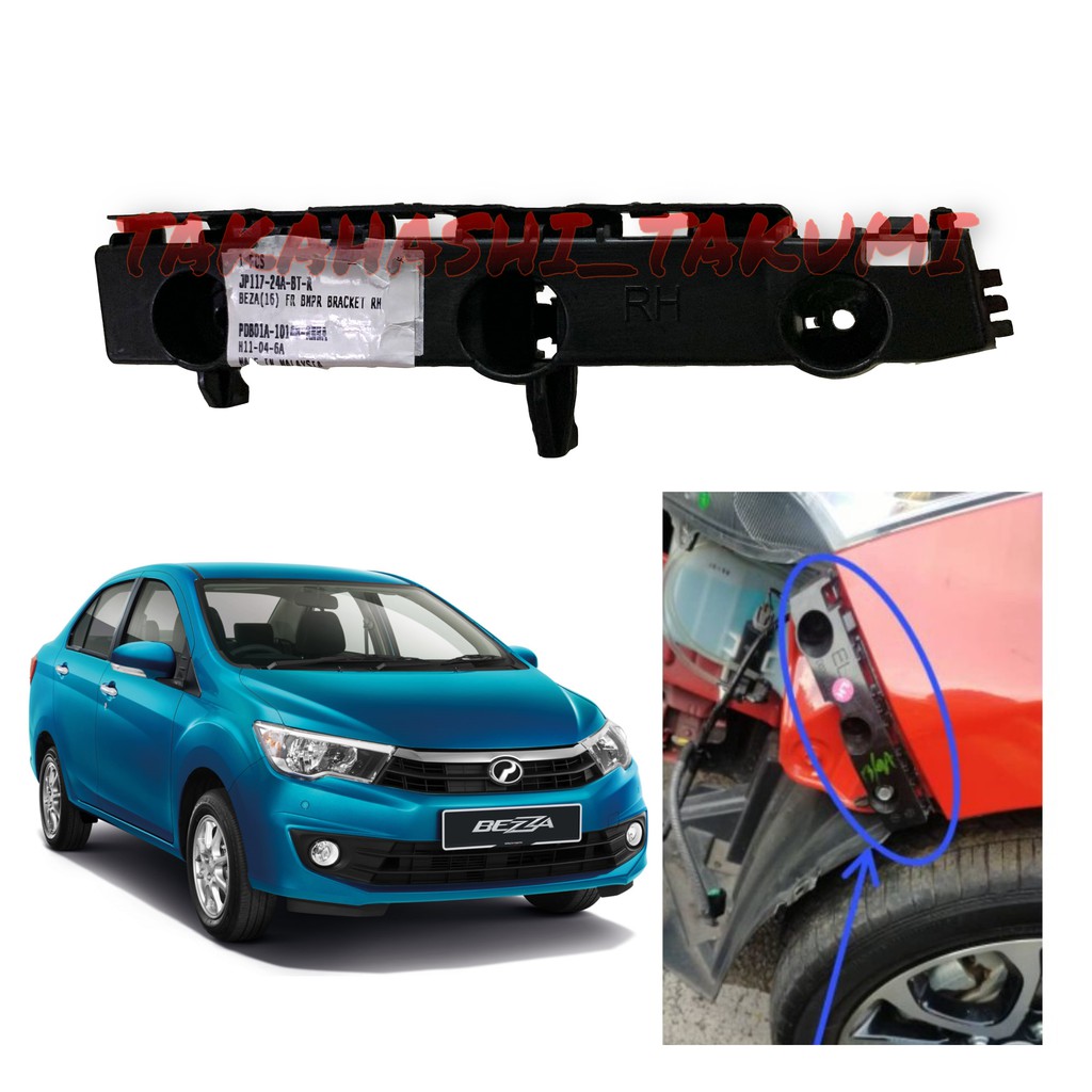 Perodua Bezza 2016 Old Pre-Facelift Lama RH Kanan Right Driver Front ...