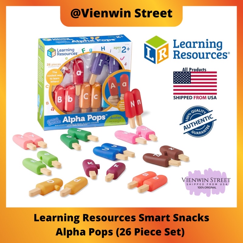 🔥Ready🔥Learning Resources Smart Snacks Alpha Pops | Educational Toys ...