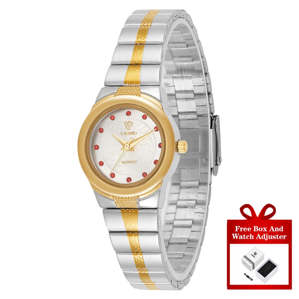 LIEBIG Quartz Watch Stainless Steel Couple Watch 30M Waterproof ...