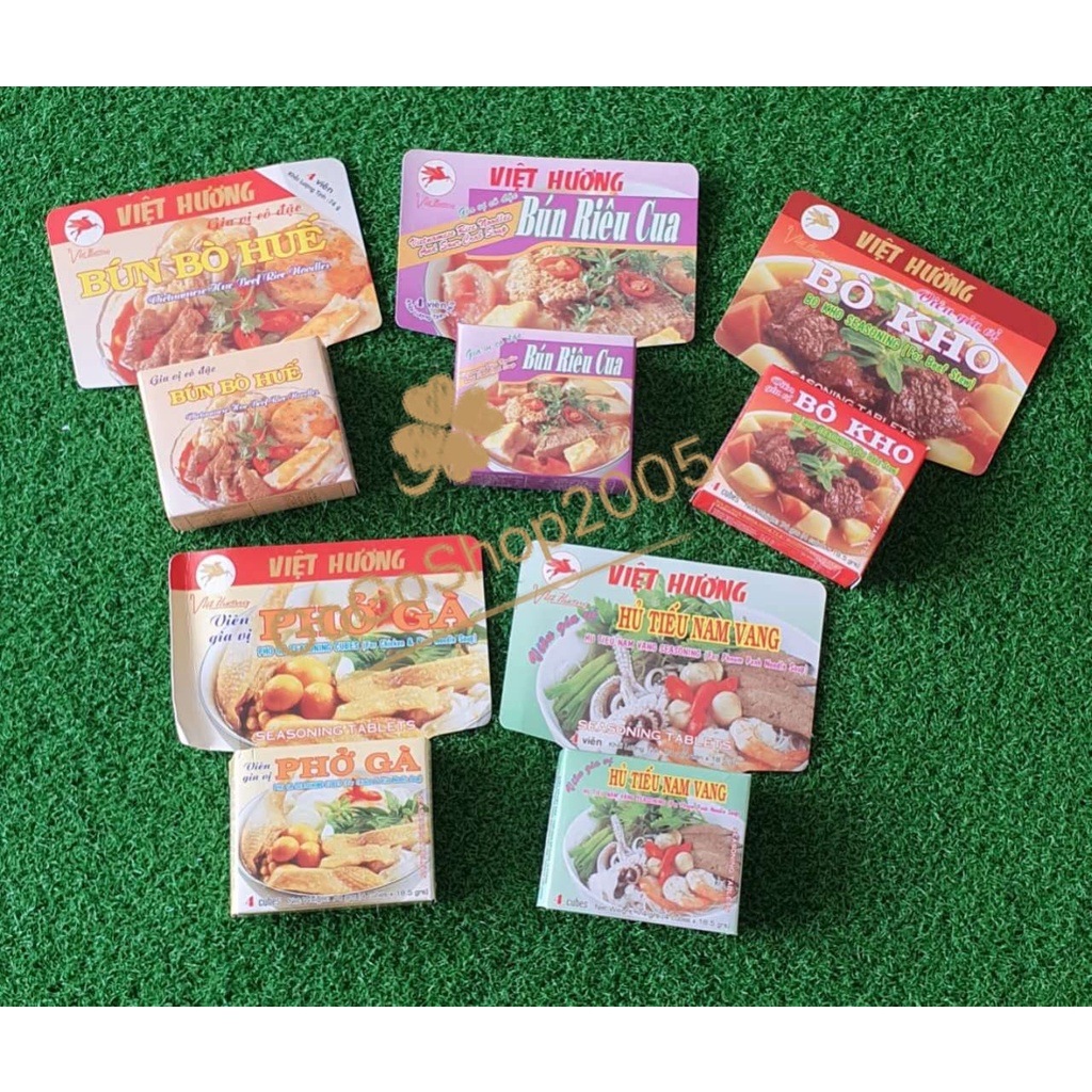 【Vietnam】Viet Huong noodle seasoning tablet 74g - Vien gia vị Viet Huong 74g - Tablet Rempah ...