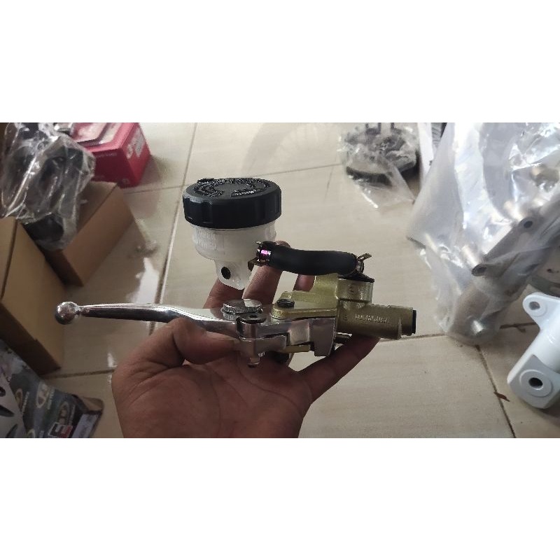 REPLIKA Yoshimura Brake master Replica nissin samurai | Shopee Malaysia