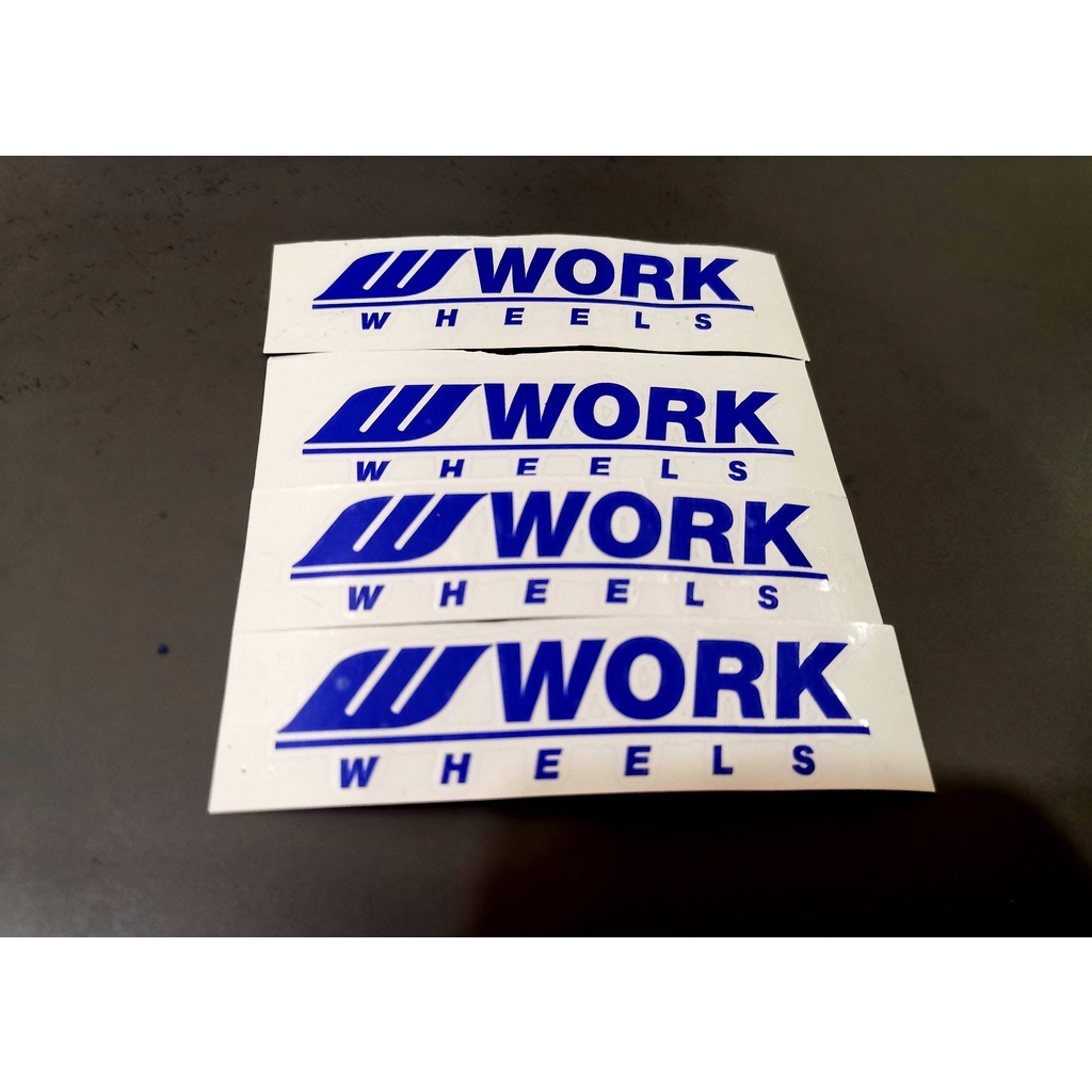 Rim Cap Work Meister S1 L1 (62mm) 1set 4pcs Sport Rim Wheel Cap Myvi ...