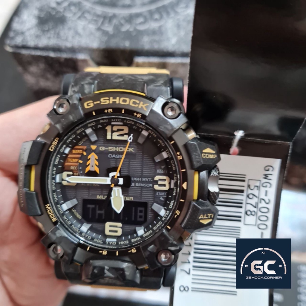 G-SHOCK ORIGINAL GWG-2000-1A5DR/GWG-2000-1A5/GWG-2000/GWG2000 MUDMASTER | Shopee Malaysia