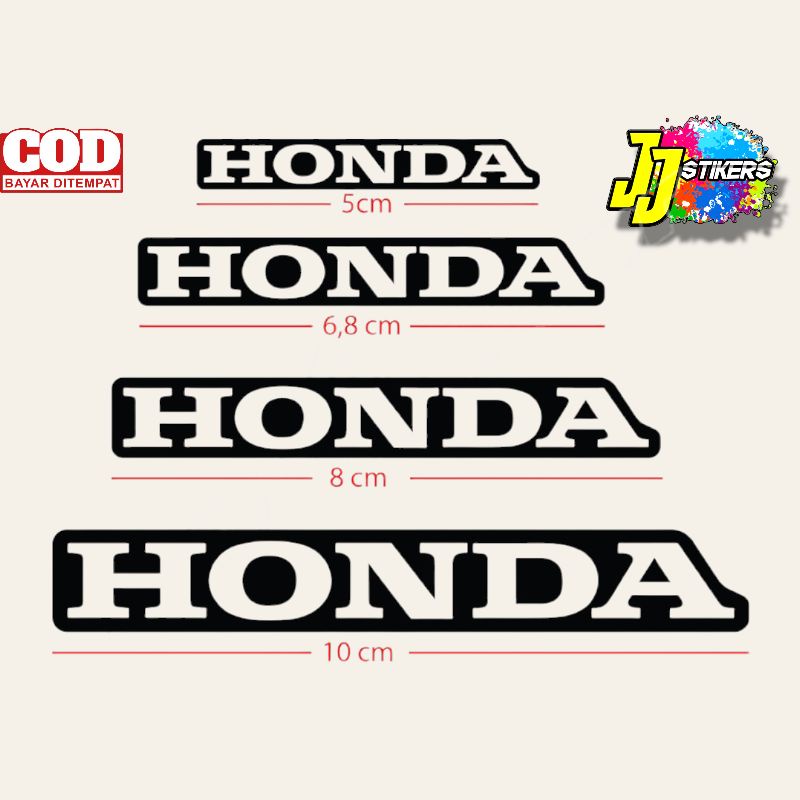 Honda logo sticker | Shopee Malaysia