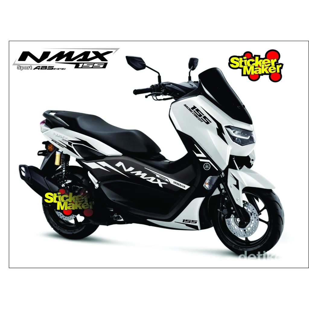 Yamaha nmax new 2020 Motorcycle Body cutting Sticker.Automotif | Shopee ...