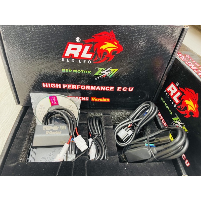 RED LEO ECU Y15ZR V2 V-RACING 100% ORIGINAL ESR | Shopee Malaysia