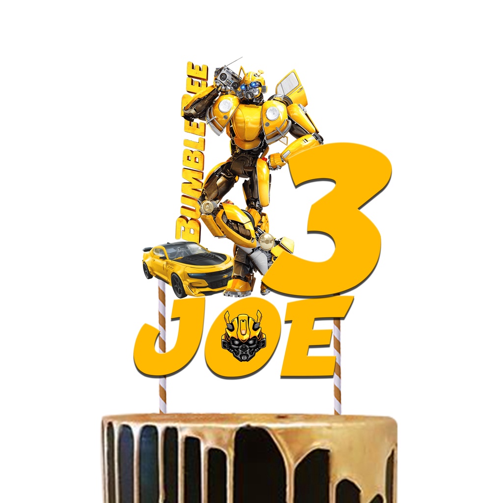BUMBLEBEE CAKE TOPPER | Shopee Malaysia