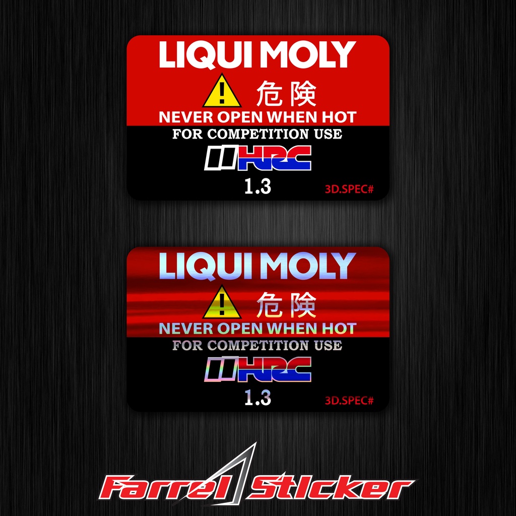 Liqui MOLY Sticker LIQUI MOLY HRC COMPETITION Sticker | Shopee Malaysia