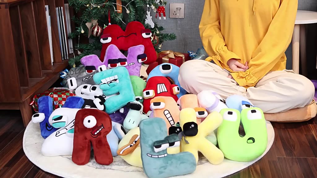 26 PCS Alphabet Plush Toy Alphabets Alphabet Lore Stuffed Doll ...