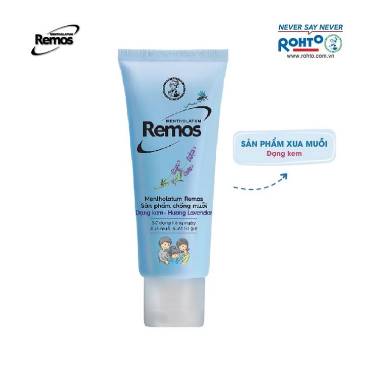 Remos Anti-Mosquito Cream Lemongrass Flavor (70g) | Shopee Malaysia