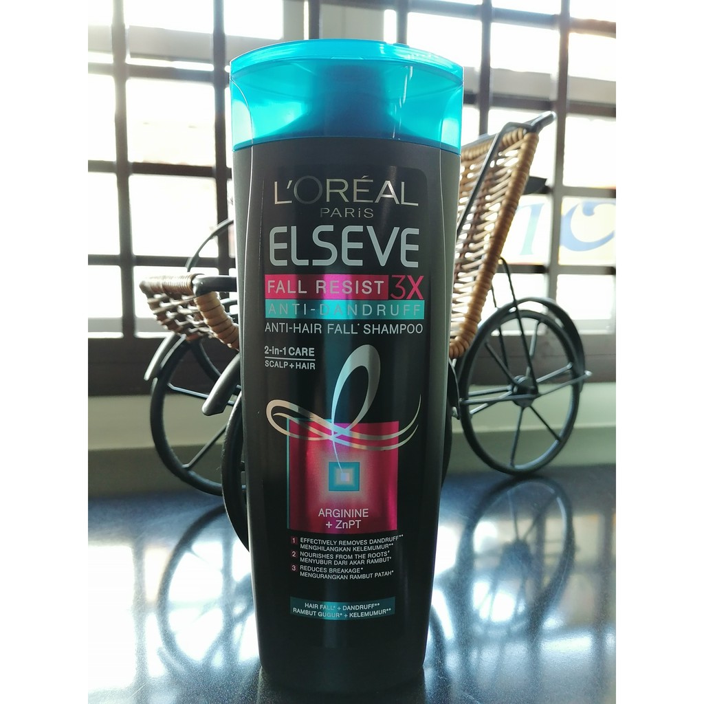 Loreal Paris Fall Resist 3X Anti Dandruff Anti Hair Fall Shampoo (360ml ...