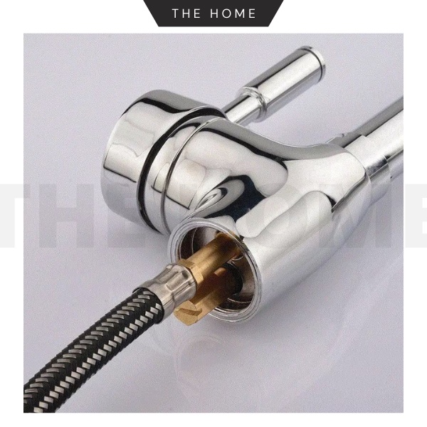 THE HOME Hot and Cold Water Faucet Copper Plug Hose Block Water Tap ...