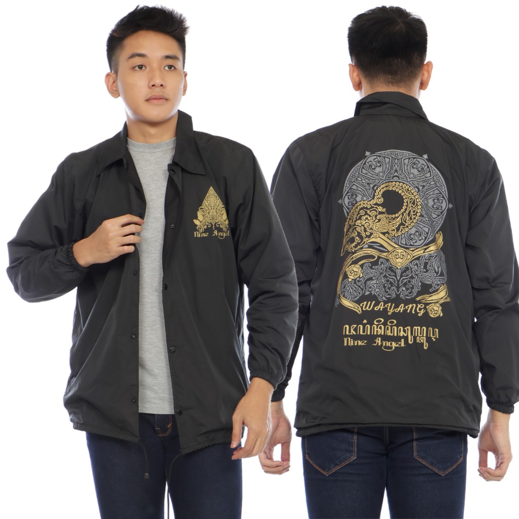 Coach Jacket Men Culture Puppet Original Distro Bandung | Shopee Malaysia