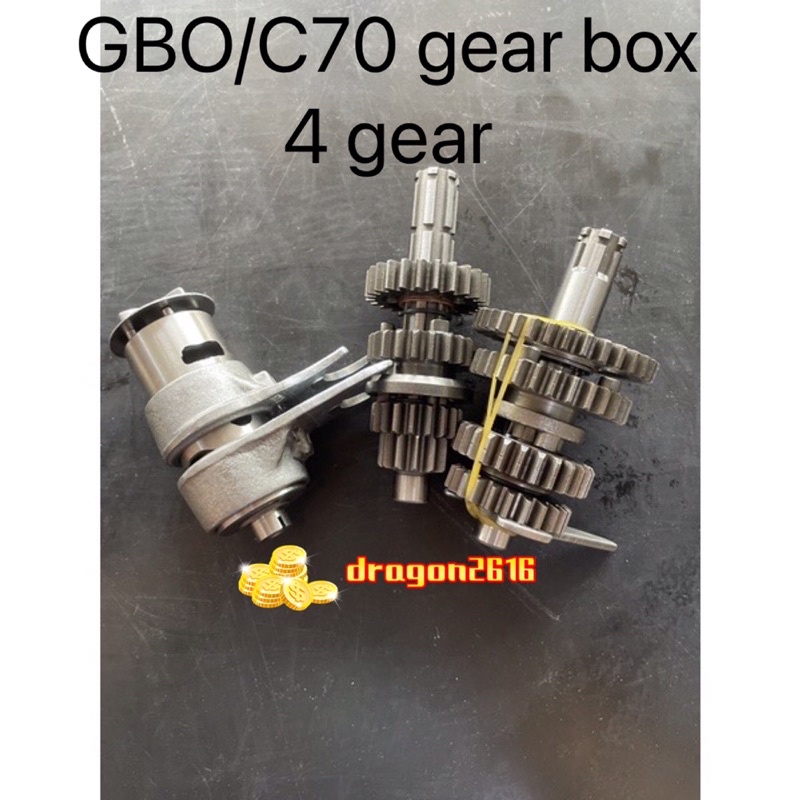 🔥 C70 GBO GEAR BOX SET 1 2 3 4 MODIFY PNP C70 GBO GEAR SET honda ...