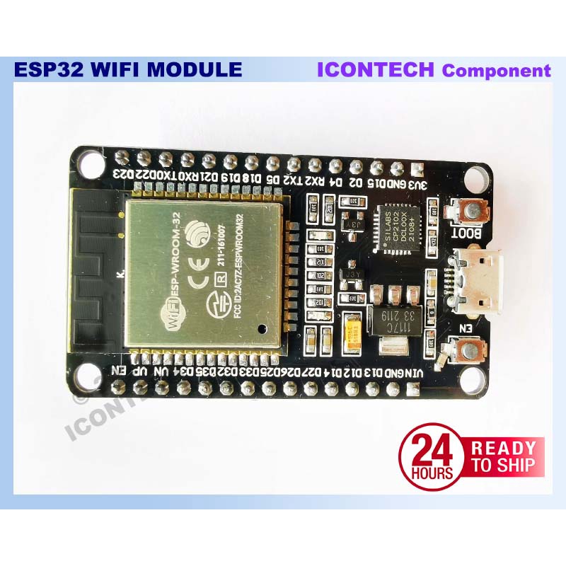 ESP32 WIFI Bluetooth Module IOT NODE-MCU32 ESP32S Node MCU (READY STOCK) Node-MCU32S | Shopee ...