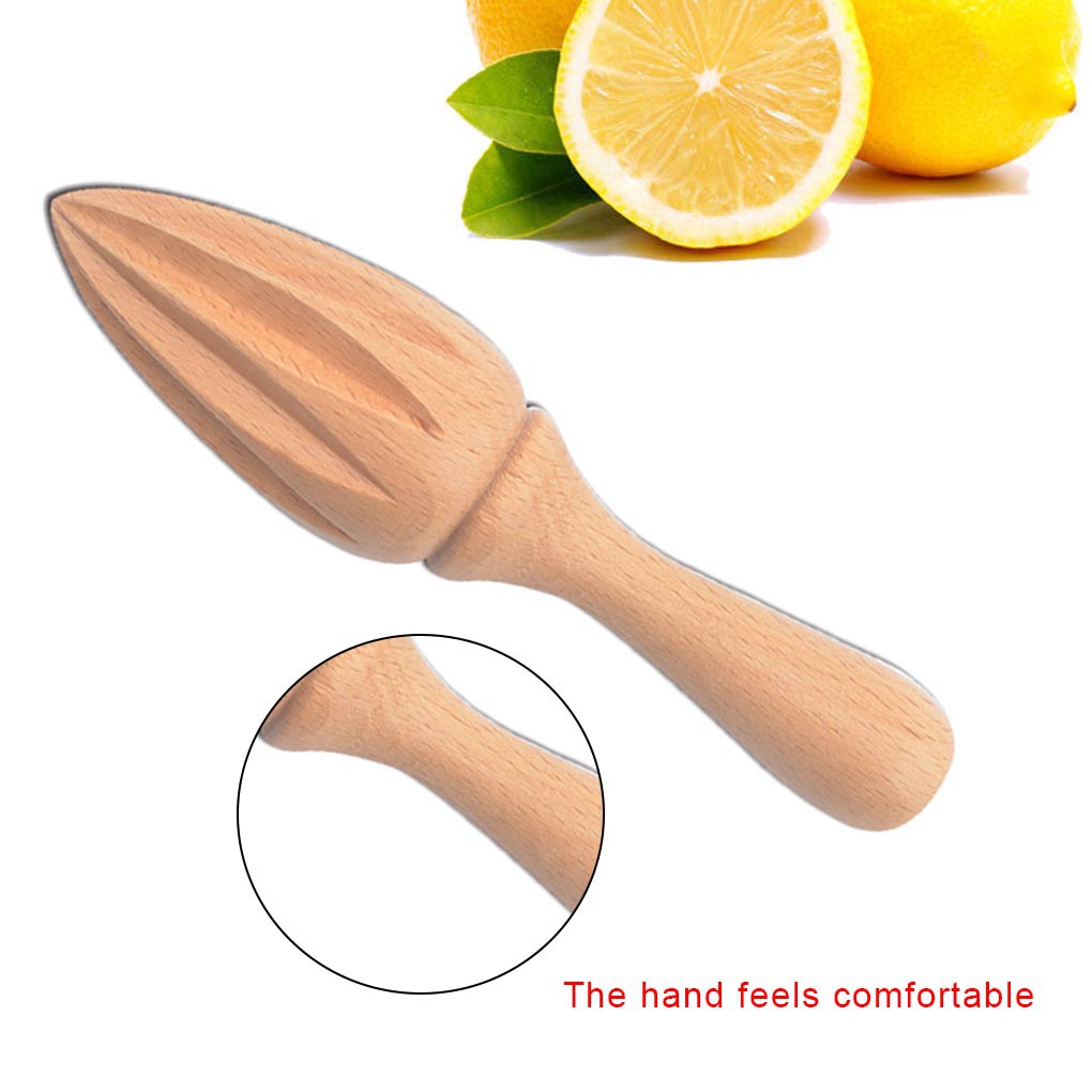 SPL-Multifunctional Manual Lemon Squeezer Wooden Fruit Juicer Orange ...