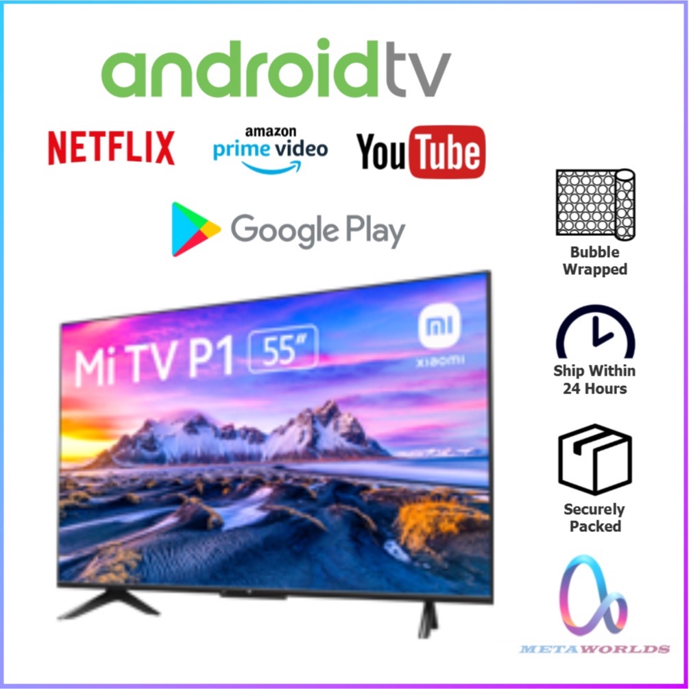 (Global Version) XIAOMI MiTV 4K Display Android TV 65" 4S / 55" P1 / 32 ...
