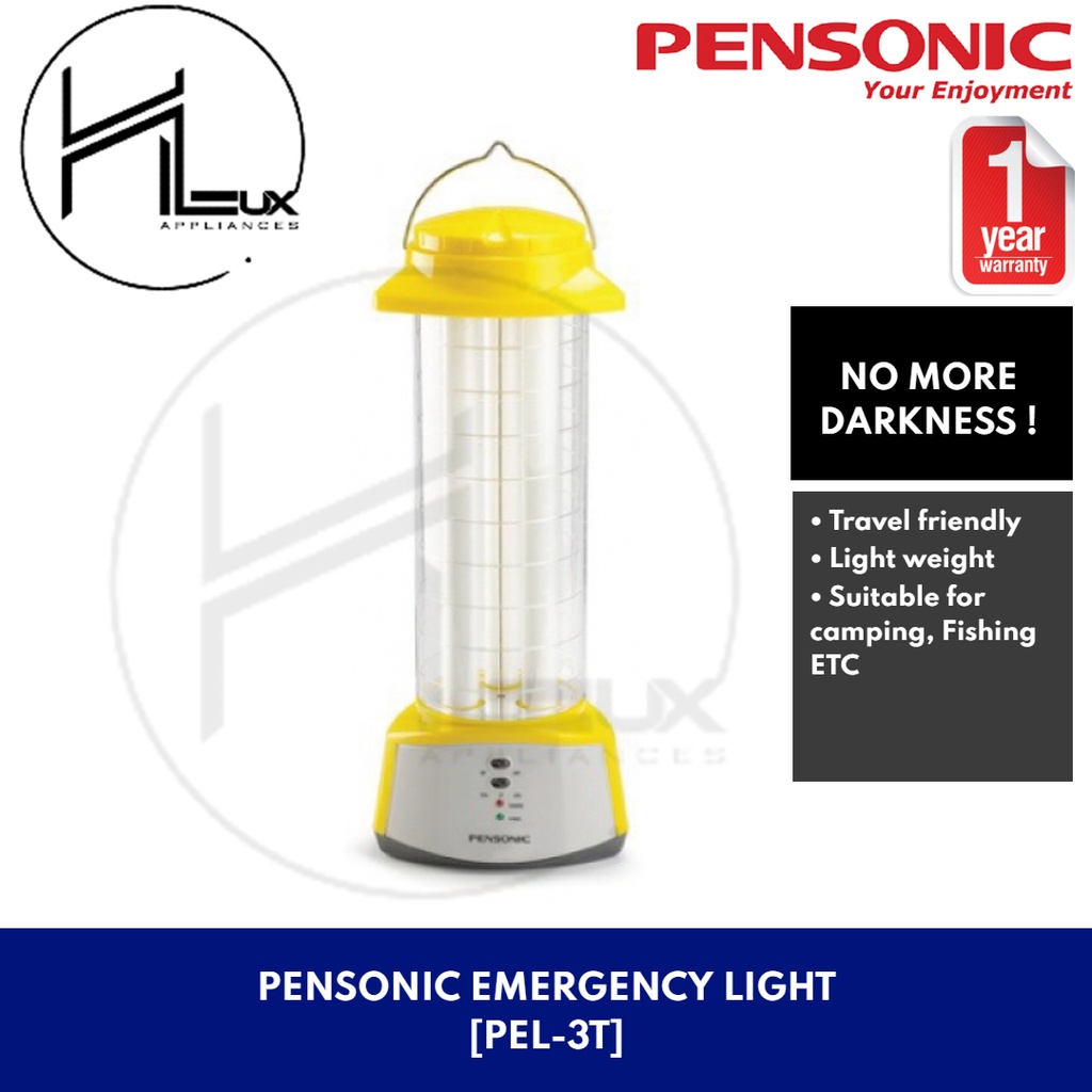PENSONIC Emergency Light [PEL-3T] | Shopee Malaysia