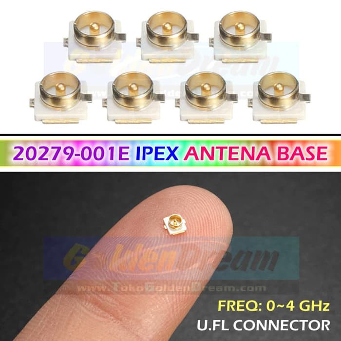 IPEX Original Antenna Base IPX 20279-001E U.FL Antenna Connector 0-4GHz | Shopee Malaysia