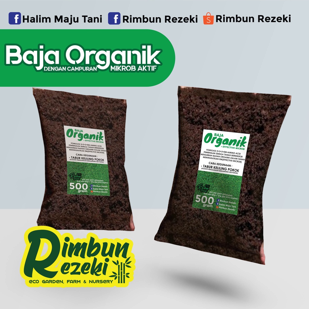 Baja Organik + EM untuk kesuburan tanah | Shopee Malaysia