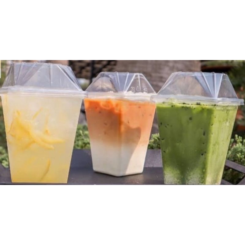 Piramid Cup Viral/ Free Penutup/Pyramid Cup/50 pcs | Shopee Malaysia