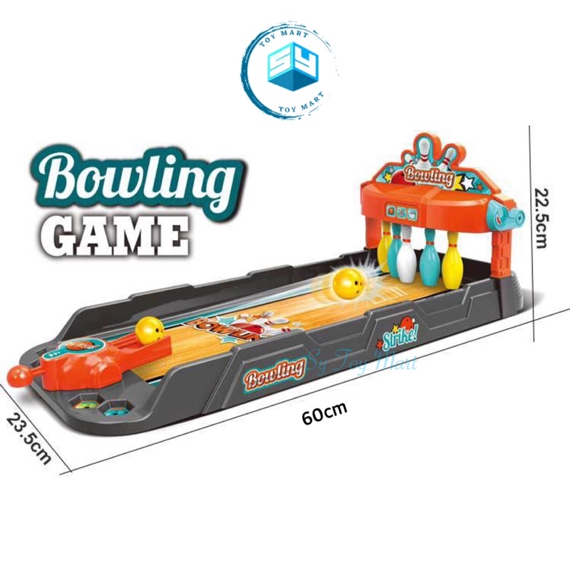 (Clearance Sale) Bowling Game Children Fun Bowling Toy Set / Family ...