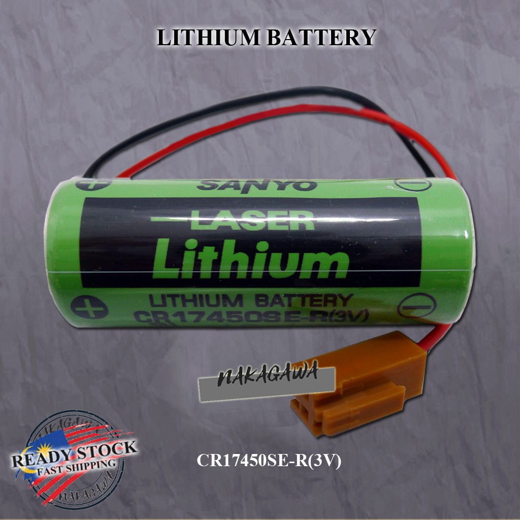 SANYO CR17450SE-R 3V LITHIUM BATTERY | Shopee Malaysia
