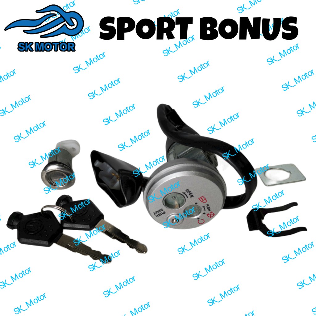 SYM E BONUS EURO 3 / SPORT BONUS 110 SR Ignition Main Switch / Full Set ...