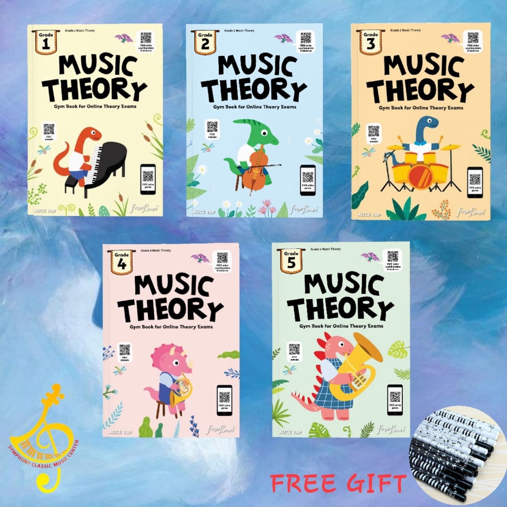 MUSIC THEORY GYM BOOK FOR ONLINE THEORY EXAM ( GRADE 1-5) ALICE YAP ...