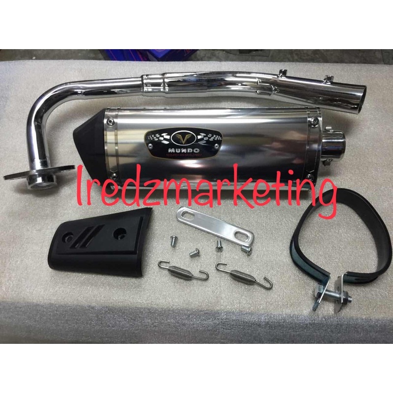 ekzos open scooter EGO set racing muffler | Shopee Malaysia
