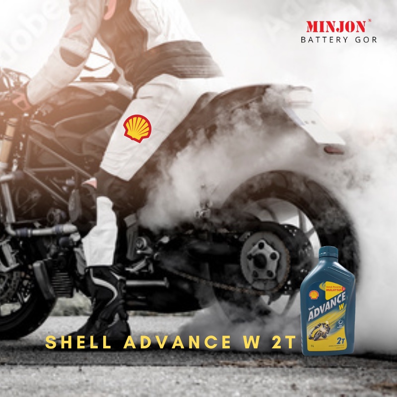 Shell Advance W 2T Mineral Motorcycle Oil (1L) | Shopee Malaysia