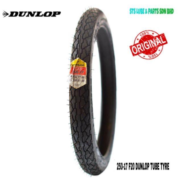 250-17/18 F20 DUNLOP TUBE TYRE (ORIGINAL) | Shopee Malaysia