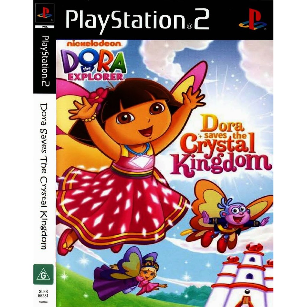 [PS2 CD DVD GAMES] DORA SAVES THE CRYSTAL KINGDOM | Shopee Malaysia