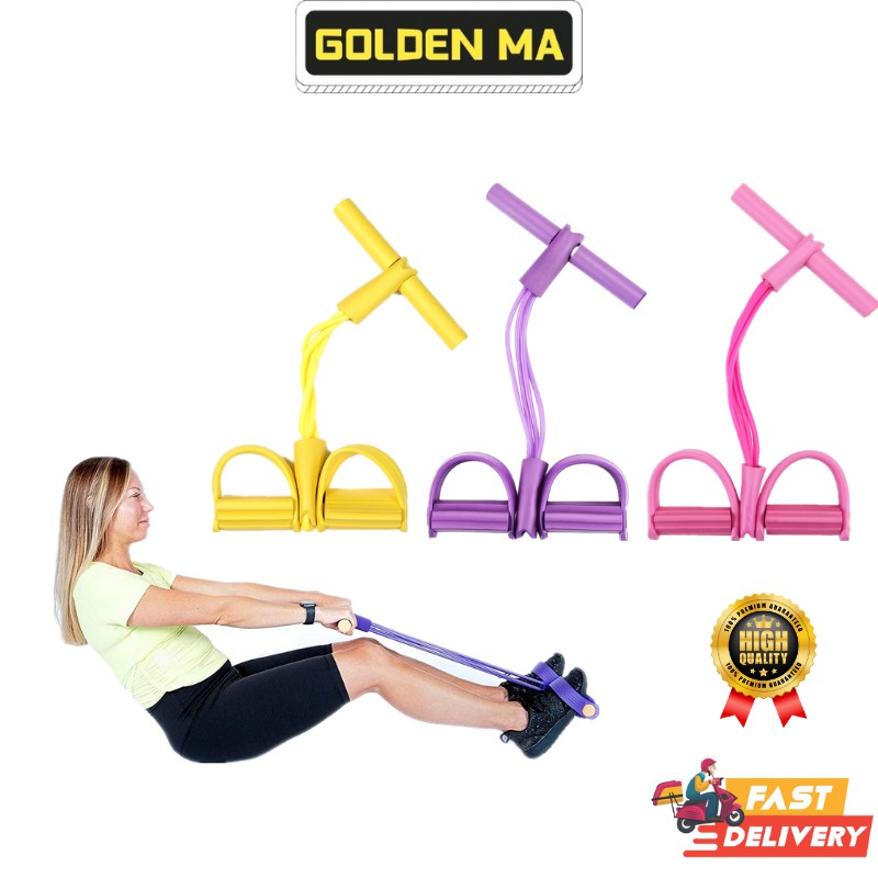 Gym Fitness Exercise Foam Resistance Band Stretching Pull up Rope ...