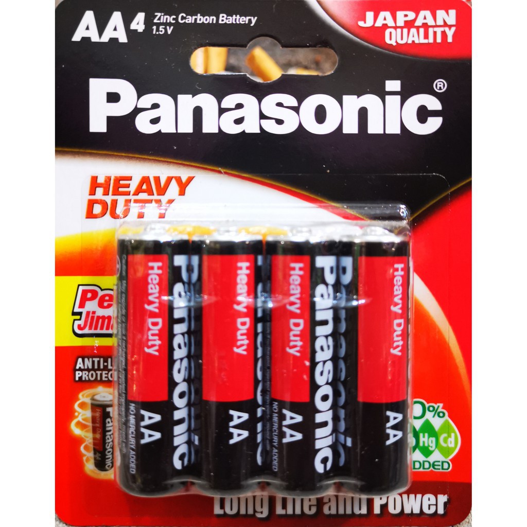 PANASONIC BATTERY AA 4PCS | Shopee Malaysia