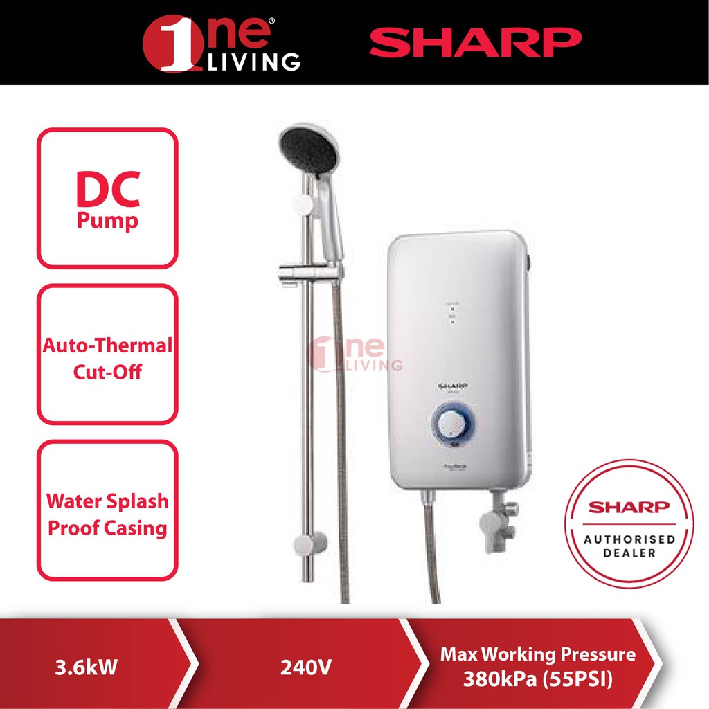 Sharp DC Pump Water Heater WHP315N | Shopee Malaysia