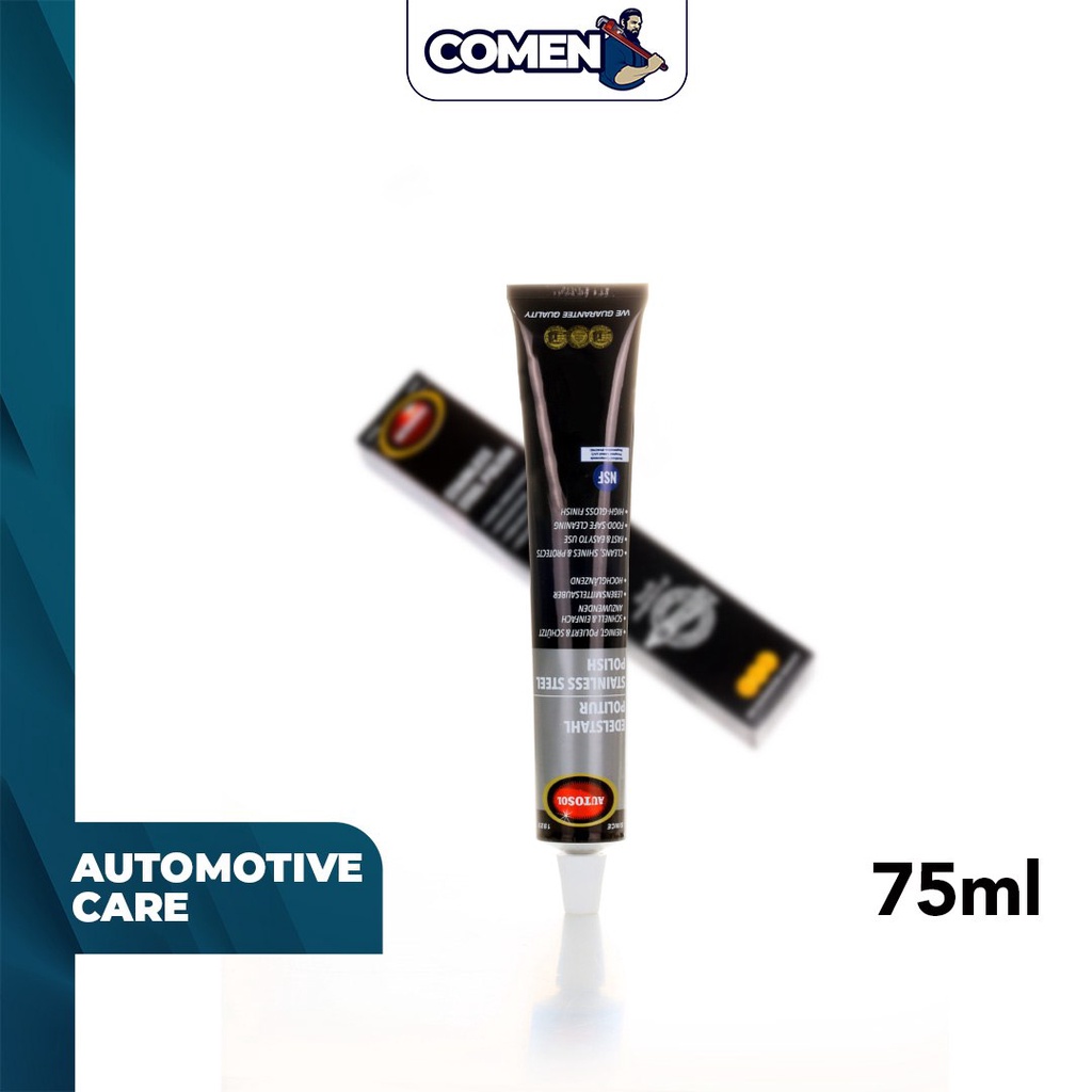 AUTOSOL Stainless Steel Polish 75ML Stainless Steel Cleaner Rust ...