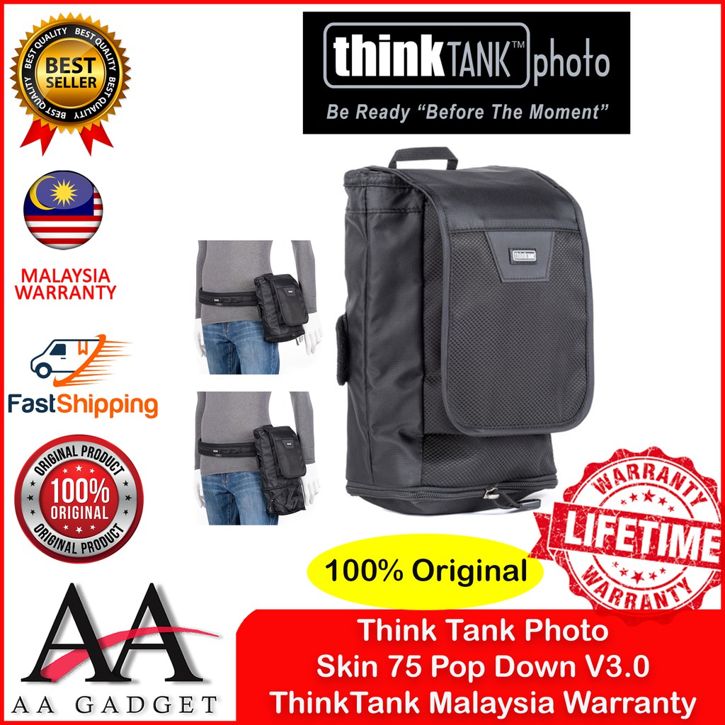 Think Tank Photo Skin 75 Pop Down V3.0 Lens Pouch Ship from Malaysia ...