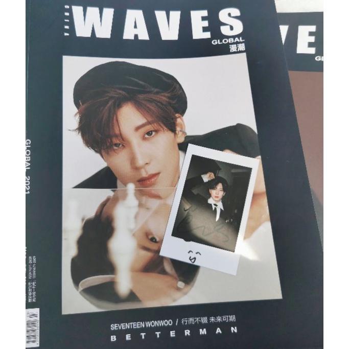 Magazine Wonwoo Waves | Shopee Malaysia
